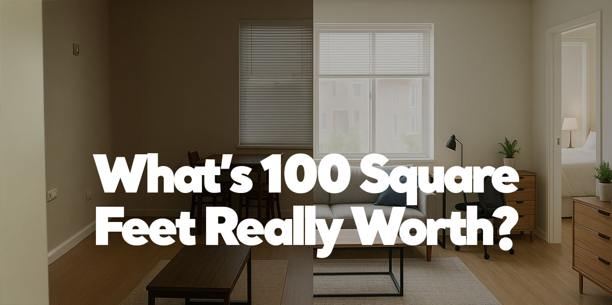 What’s 100 Square Feet Really Worth? - The Ron Sitrin Team